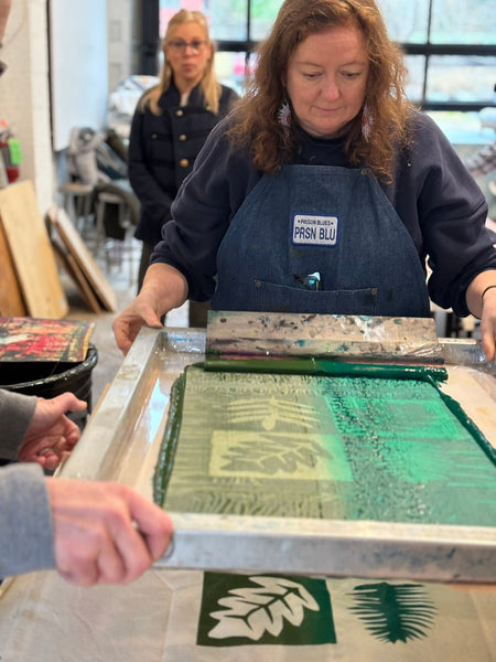 Paper Stencil Screen Printing Workshop May 9, 2026 – Lucky Fish